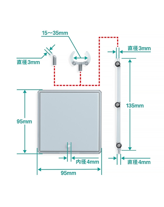 The Simple Stand x3 (for Figures & Models) | GOODSMILE GLOBAL ONLINE SHOP