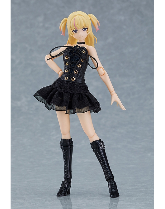 Figma 女性body Yuki With 黑色馬甲連身裙裝 Goodsmile Online Shop Taiwan