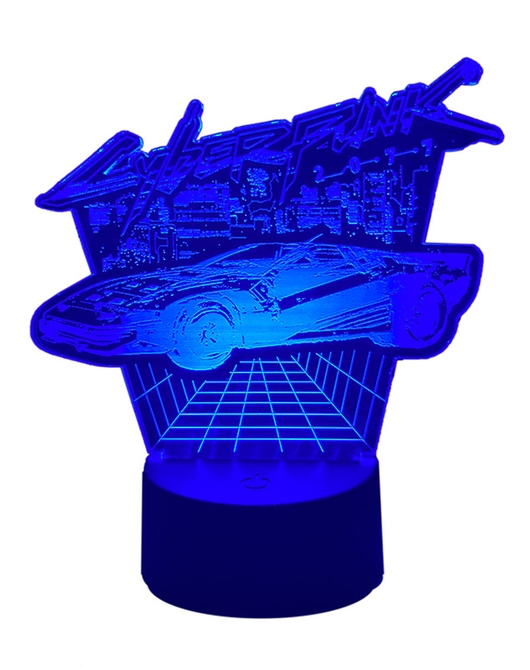 Cyberpunk 2077 ネオンエッジ アクリルLEDライト Acrylic Neon Light Quadra V-TEK ...