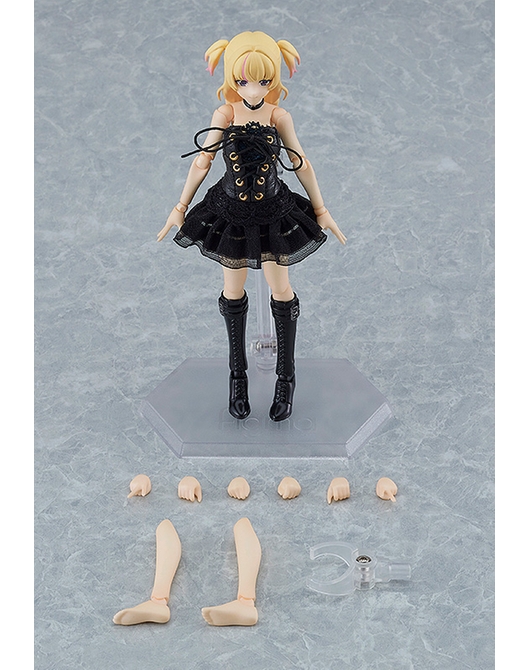 Figma 女性body Yuki With 黑色馬甲連身裙裝 Goodsmile Online Shop Taiwan