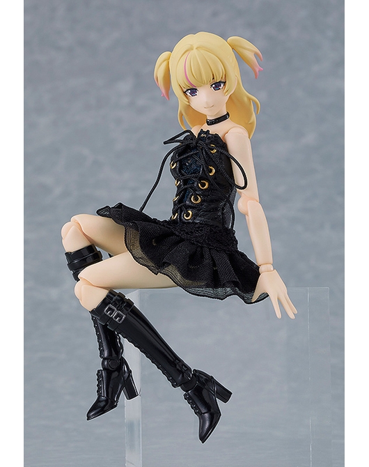 Figma 女性body Yuki With 黑色馬甲連身裙裝 Goodsmile Online Shop Taiwan