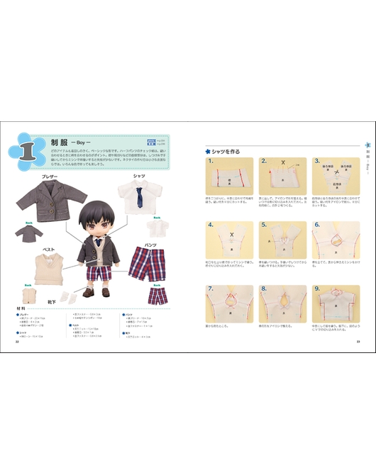 My First Doll: Clothing Patterns ~Creating in Nendoroid Doll Size ...