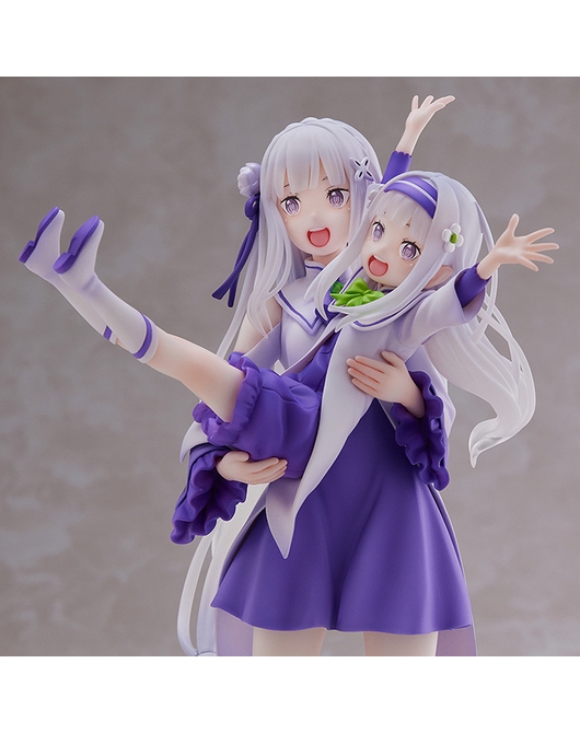 Re:ZERO -Starting Life in Another World- Figure Emilia & Childhood Emilia | GOODSMILE GLOBAL ...