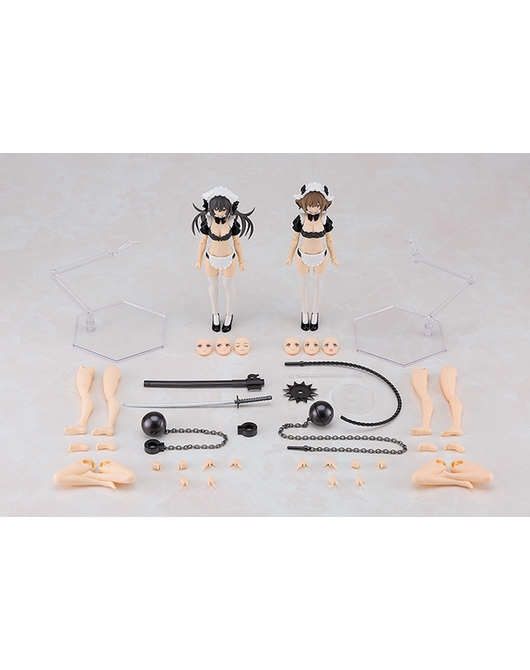 PLAMAX GP-07 Underwear Body Girl Ran & Jelly: Maid Ver. Set | GOODSMILE ...