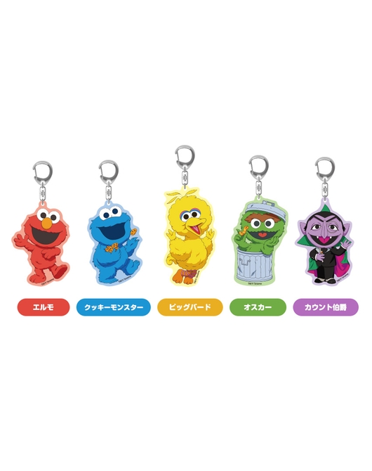Sesame Street Nendoroid Plus Acrylic Keychains Big Bird | GOODSMILE ...