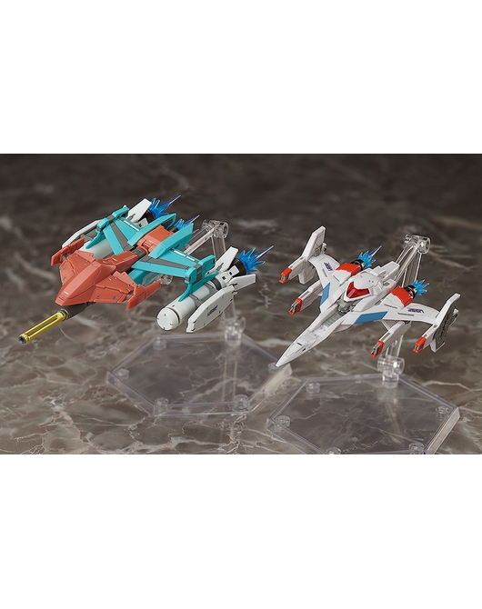 figma Galaxian Galaxip GFX-D001a / Galaga Fighter GFX-D002f DX Ver ...