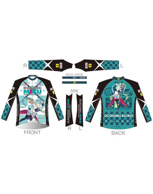 Cycling Winter Jacket Racing Miku 2018 Ver. | GOODSMILE GLOBAL ONLINE SHOP